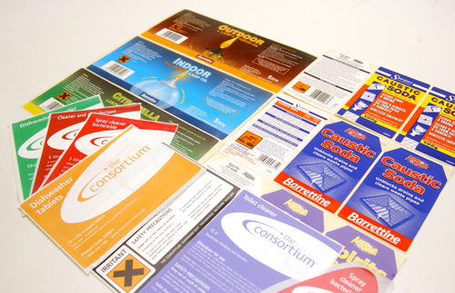 Primary Labelling Products - Chemical Labels
